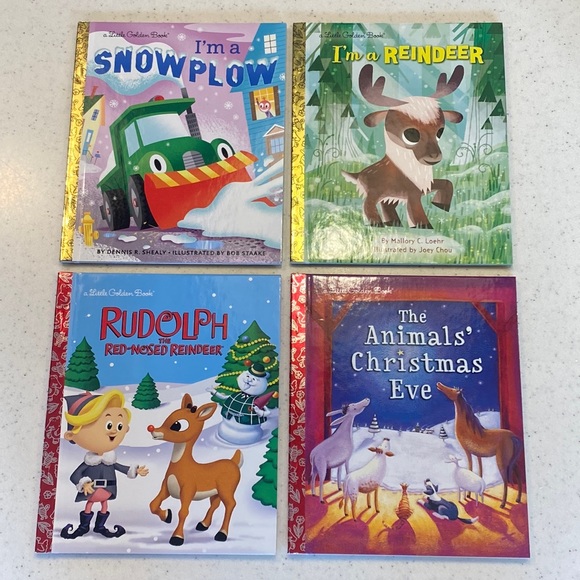 Little Gokden Book | Other | Christmas Book Bundle Little Golden Books ...